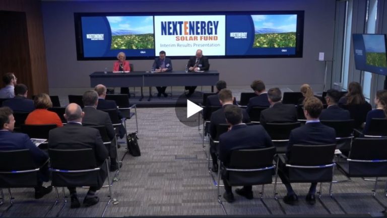 Webinar & Presentation Videos - NextEnergy Solar Fund
